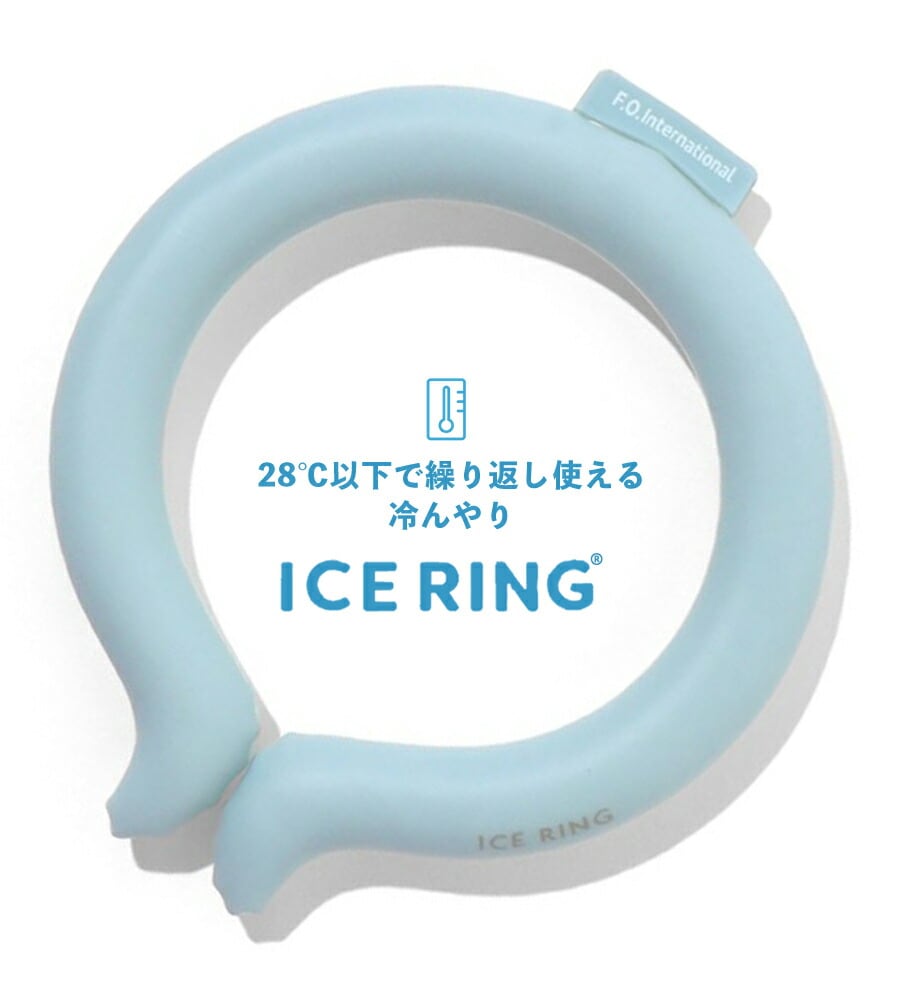 28℃以下で自然に凍結してくれる♪【FOインターナショナルICE RING 】 | デサキ